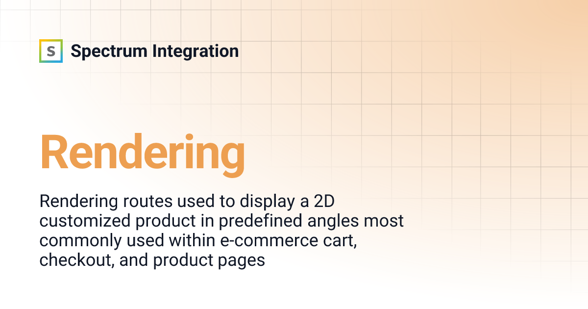 Rendering | Spectrum Integration